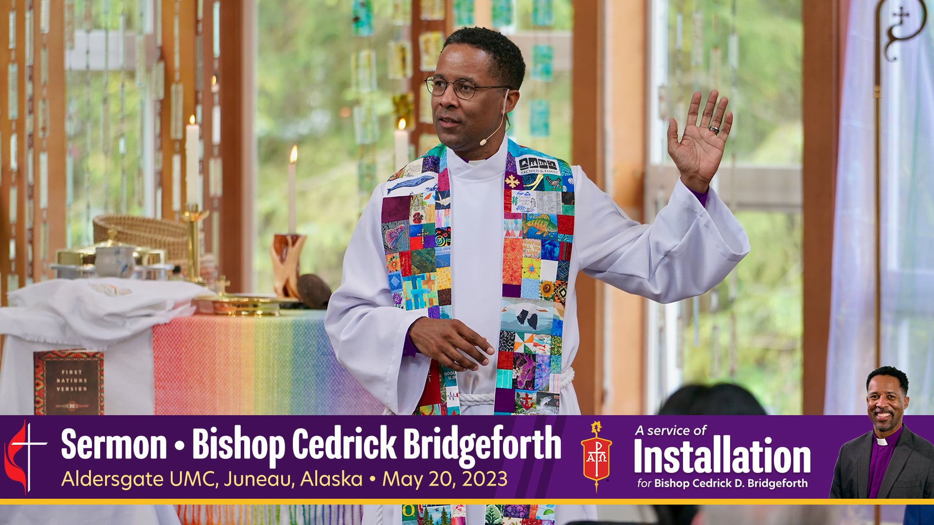 Bishop Cedrick Bridgeforth offers encouraging and challenging message ...