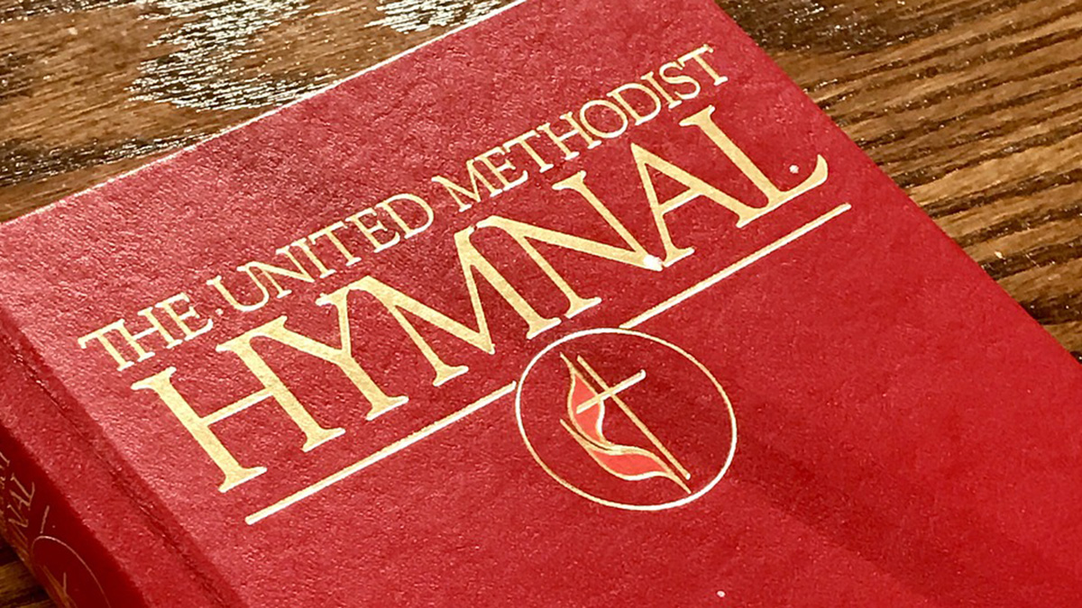 Spreadsheet provides copyright information for popular hymnals ...